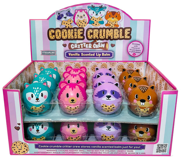 Cookie Crumble Critters Lip Balm, 2 Pack - Streamline Imagined Retail